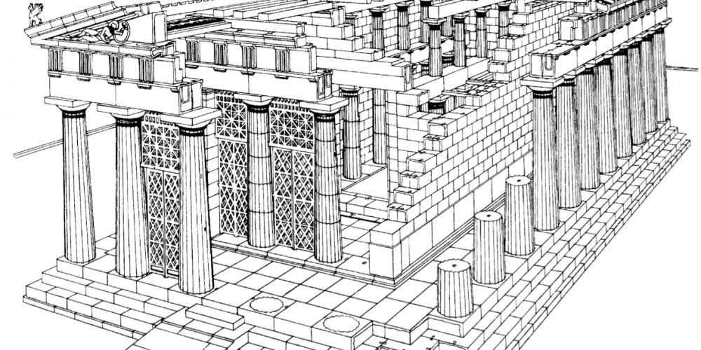 Architectural Features in Ancient Greek Buildings – Action Constructing