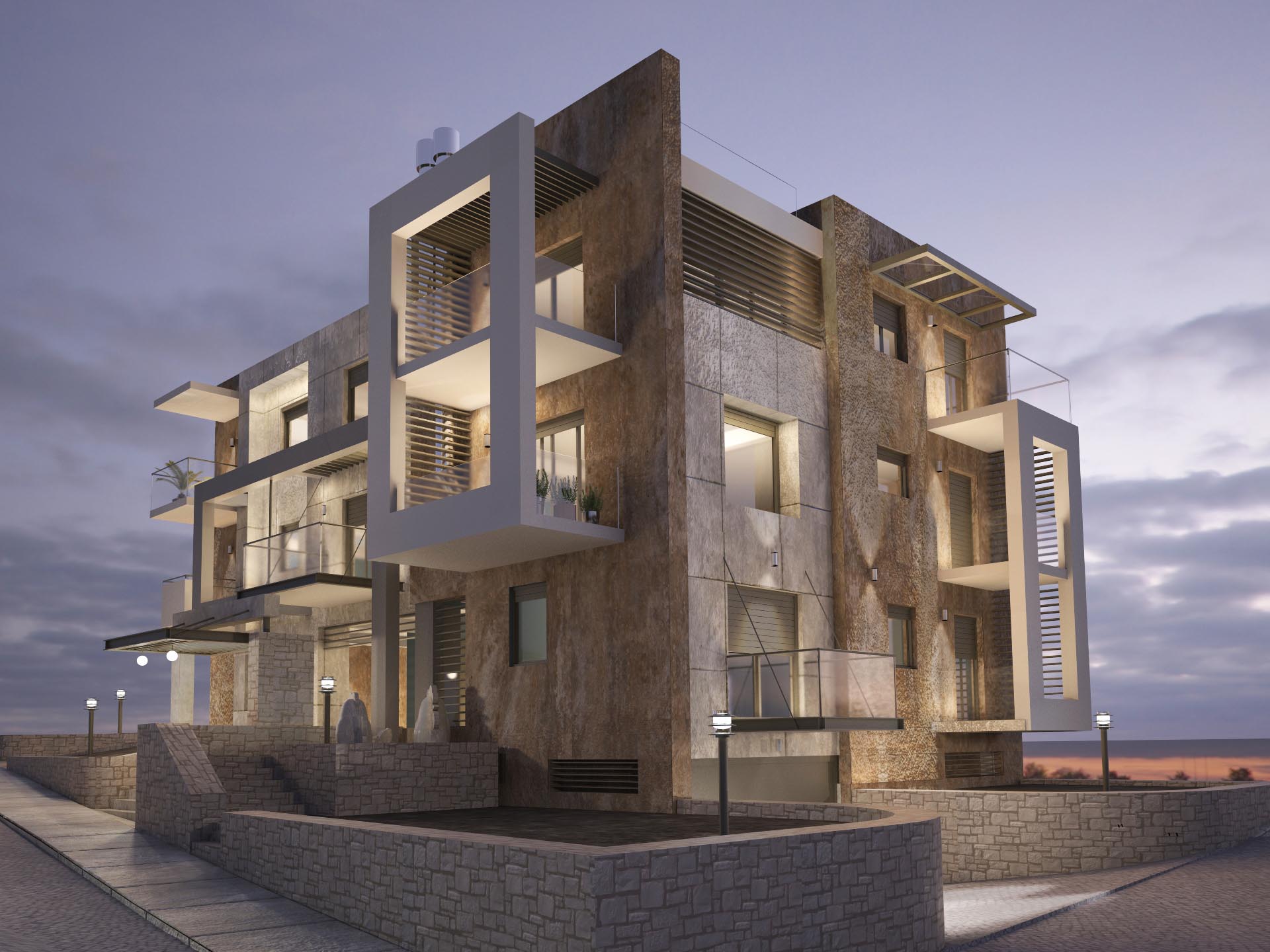 Rethymno apartments - Luxurious Block of Flats Crete | Action Constructing